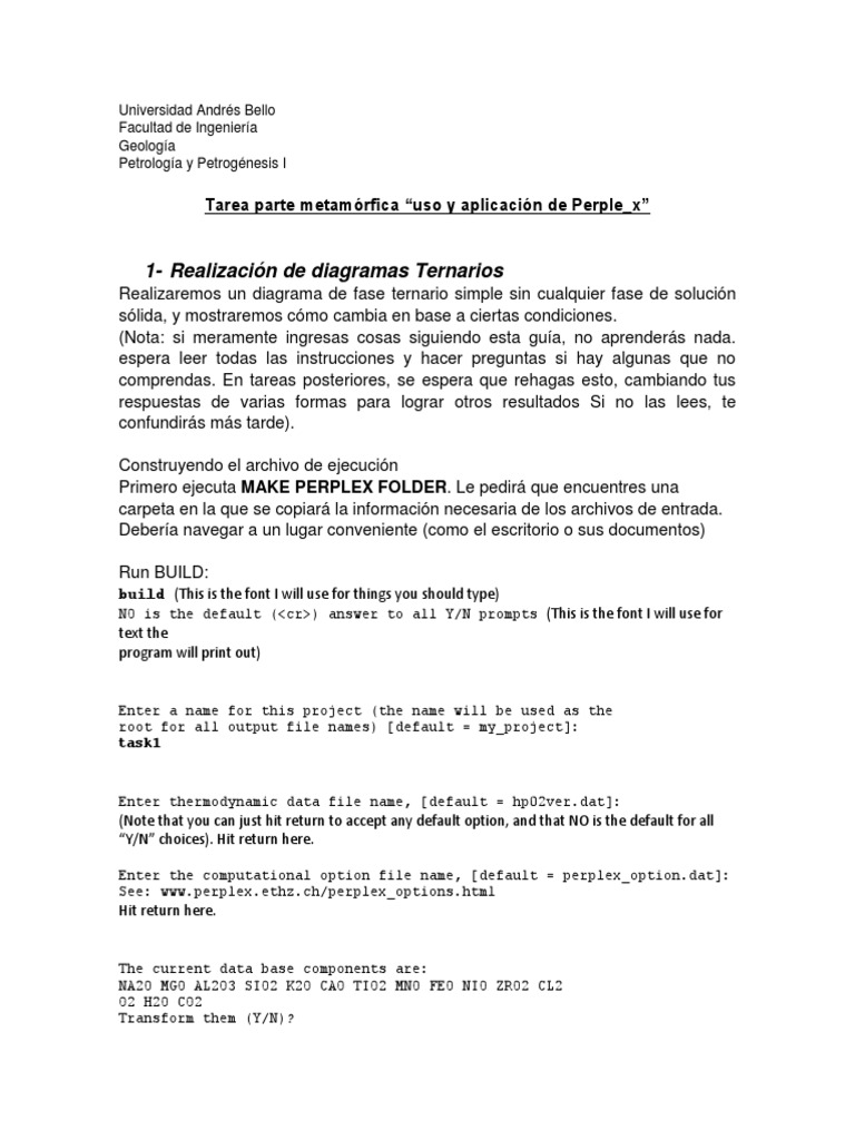 Tarea Perplex | PDF | Archivo de computadora | Materiales