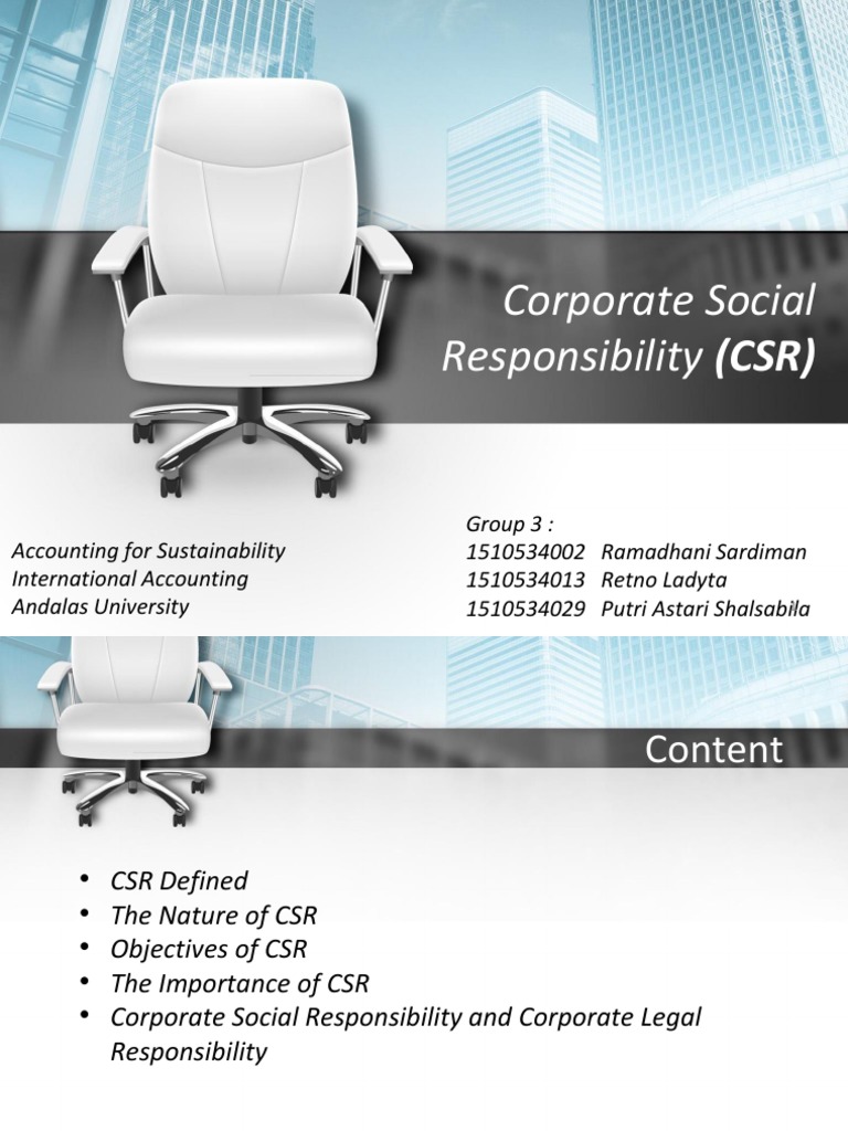 Group 3 - CSR | Download Free PDF | Corporate Social Responsibility ...
