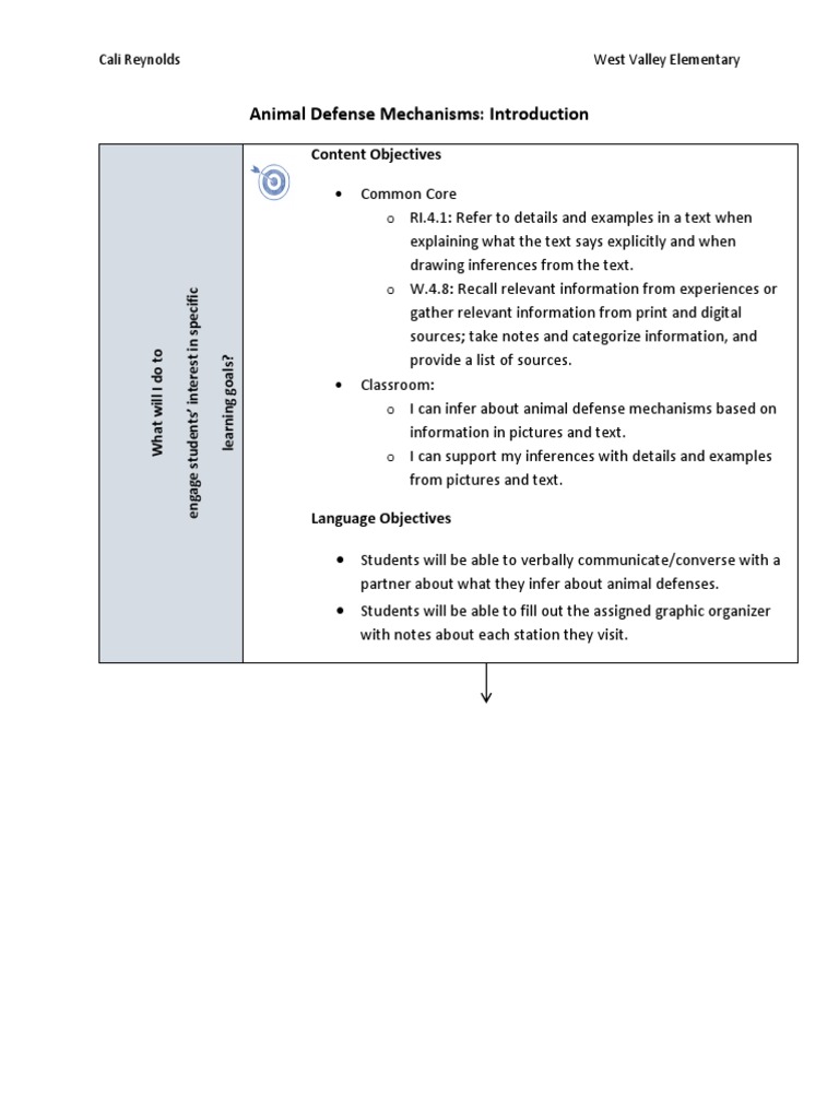Animal Defense Mechanisms Overview | PDF | Knowledge | Inference
