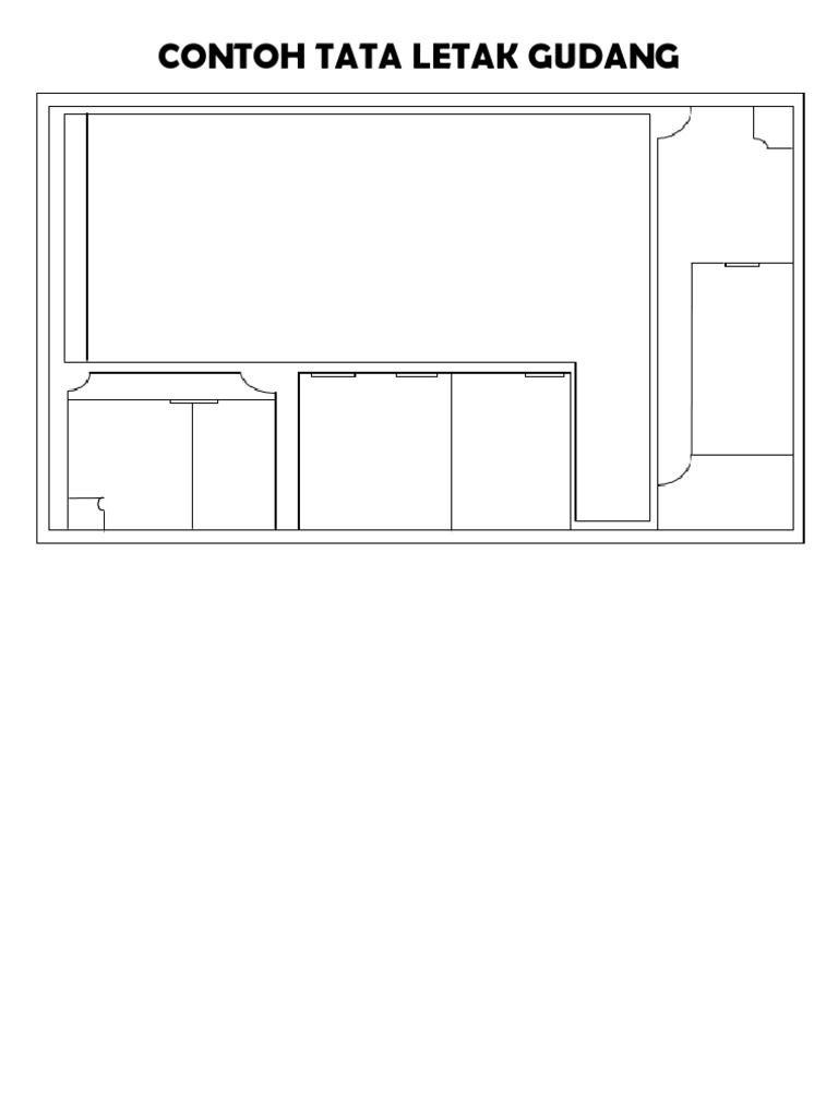 Contoh Tata Letak Gudang | PDF