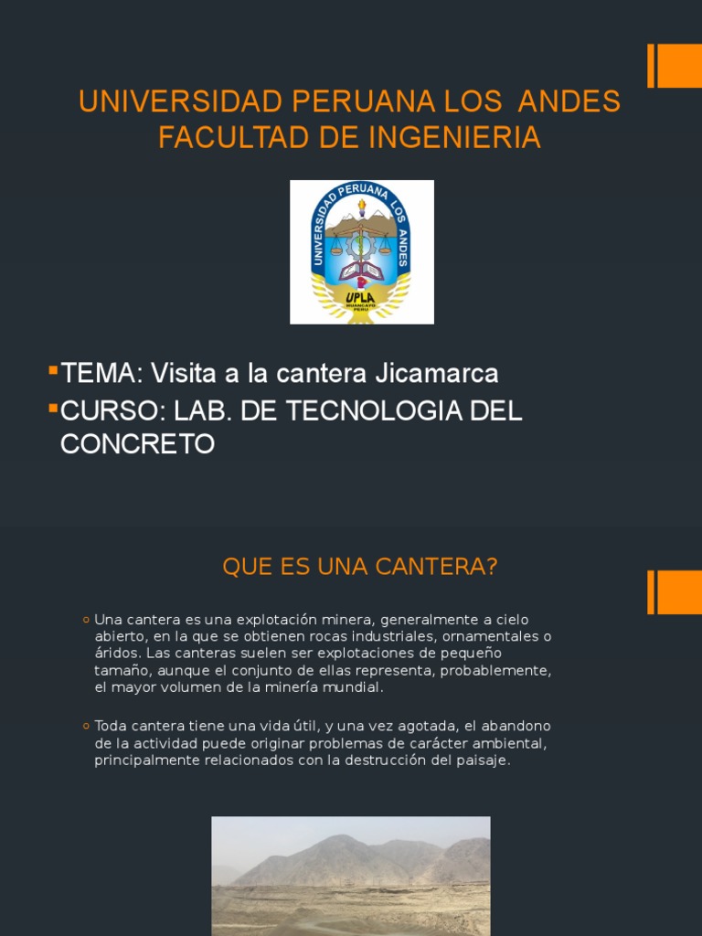 CANTERA | PDF | Cantera | Minería