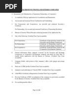 Application for Clearing Agent License | PDF | Surety | Customs