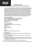 Asme Sec V Article 9 Visual Examination | PDF | Lighting | Visual Acuity