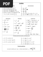 JEE Mains Maths Complete Formula Sheet | PDF