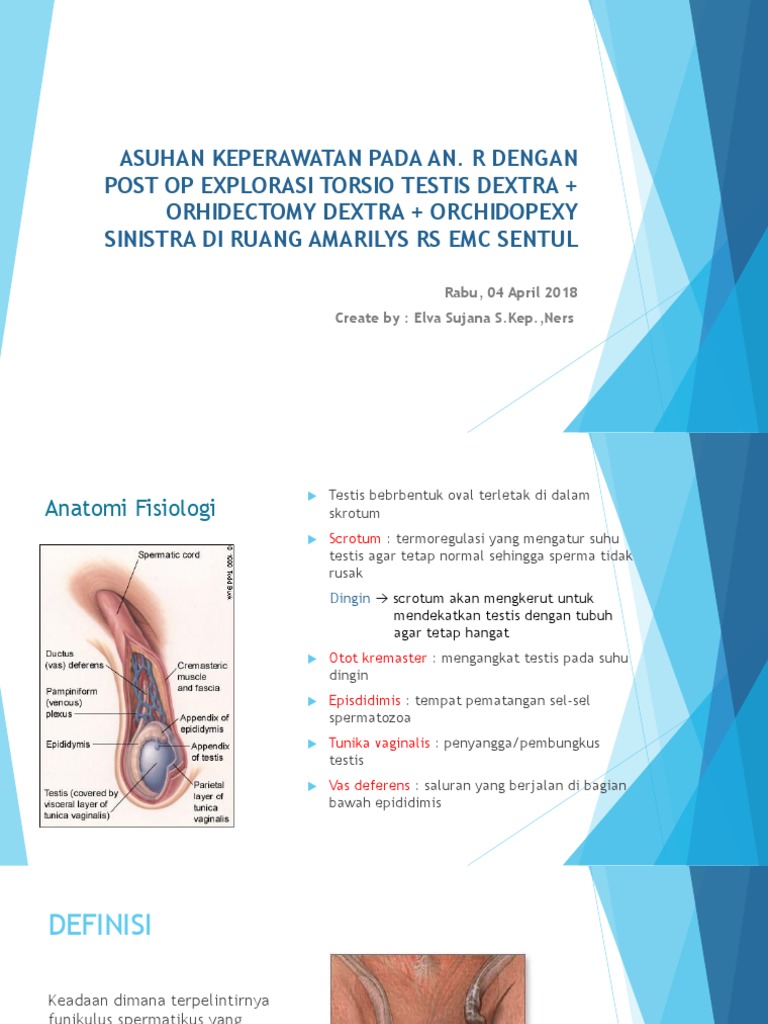 Nyeri Pasca Operasi Eksplorasi Testis Dextra | PDF