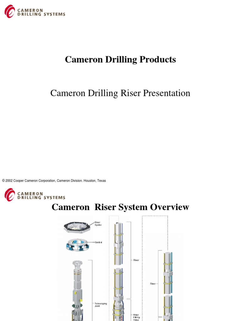 Drilling Risers | PDF | Manufactured Goods | Mechanical Engineering