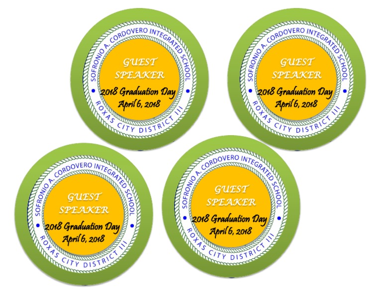 2018 Graduation Day 2018 Graduation Day: April 6, 2018 April 6, 2018 | PDF