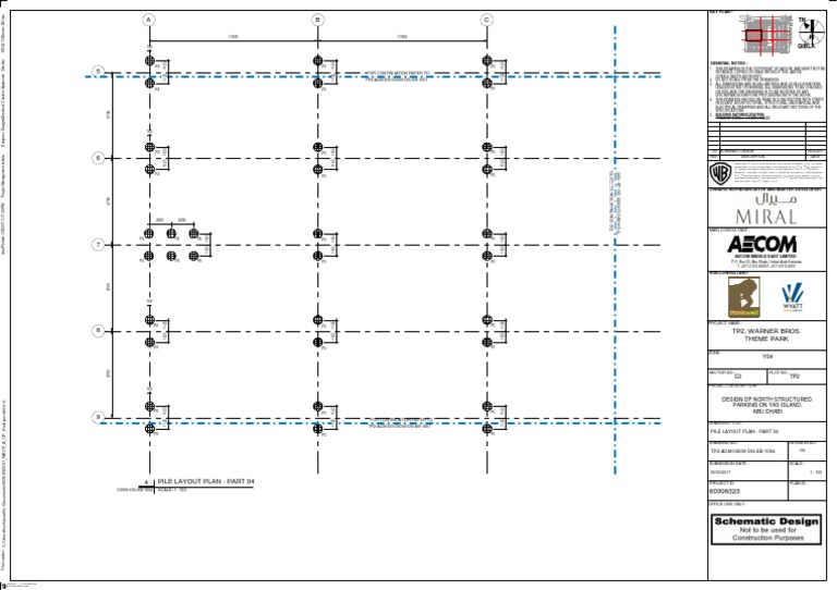 Tp2 Acm 03000 DG Eb 1004 Pile Layout Plan Part 04 | PDF | Business