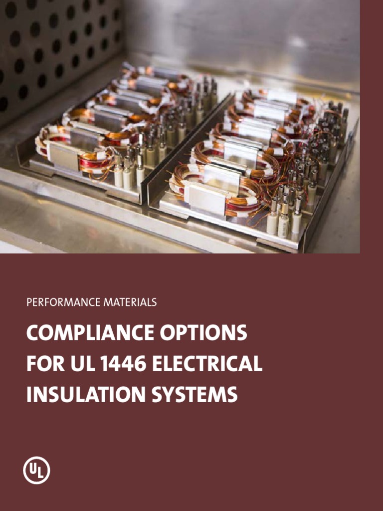 Compliance Options For UL 1446 Brochure | PDF | Insulator (Electricity ...