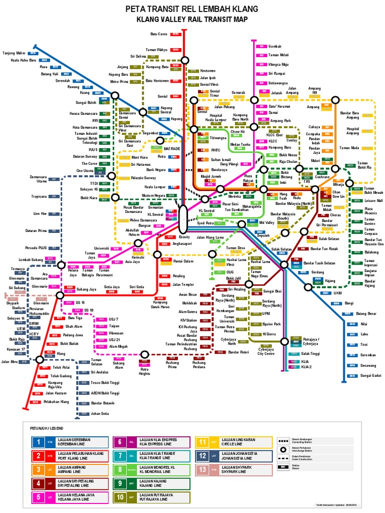 KL MRT Map | PDF