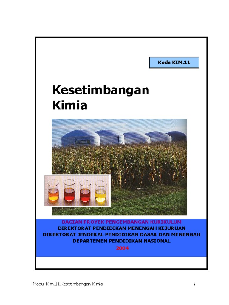 Kesetimbangan Kimia | PDF