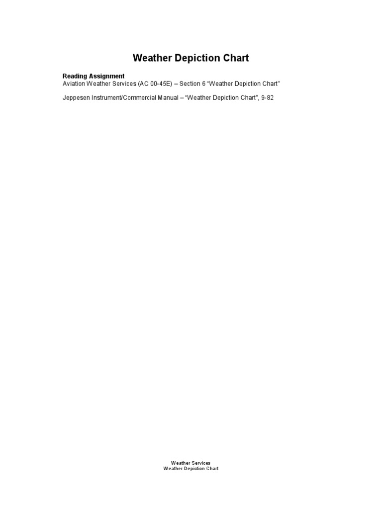 Understanding Weather Depiction Charts | PDF | Weather | Meteorological ...