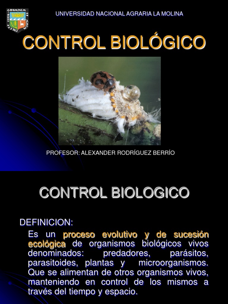 Control Biologico | PDF | Insectos beneficiosos | Virus
