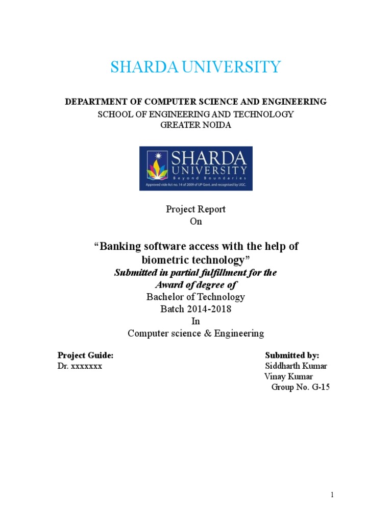 Bachelor Project Report Format - 2018 | PDF | Academic Degree | Manuscript