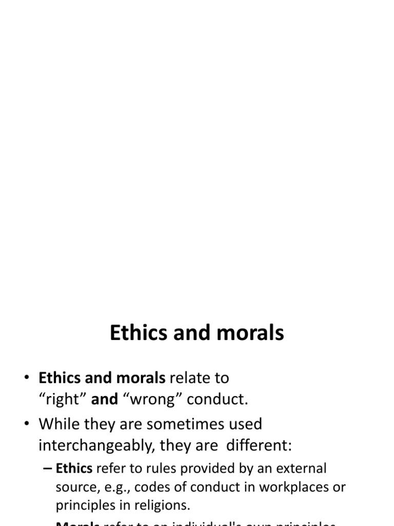 Class 1 Ethics | PDF | Morality | Value (Ethics)