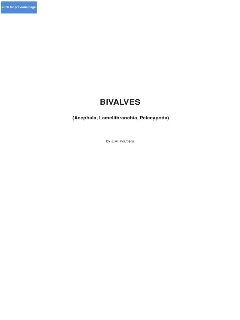 Bivalves | PDF | Bivalvia | Molluscs