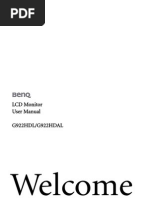 Eye-CareU User Manual for BenQ Monitors | PDF | Computer Monitor | Icon ...