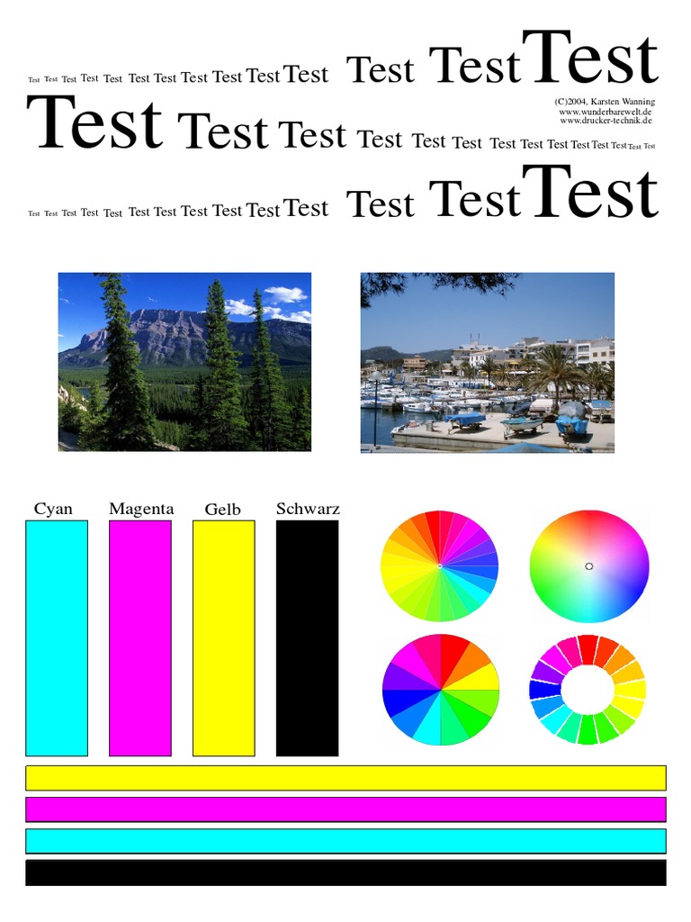 Testdruck Farbe | PDF