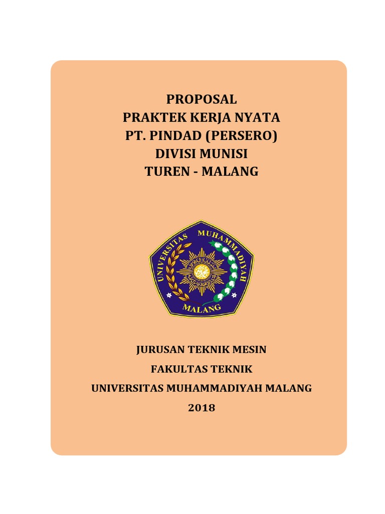 Proposal PKN Pindad-Malang | PDF