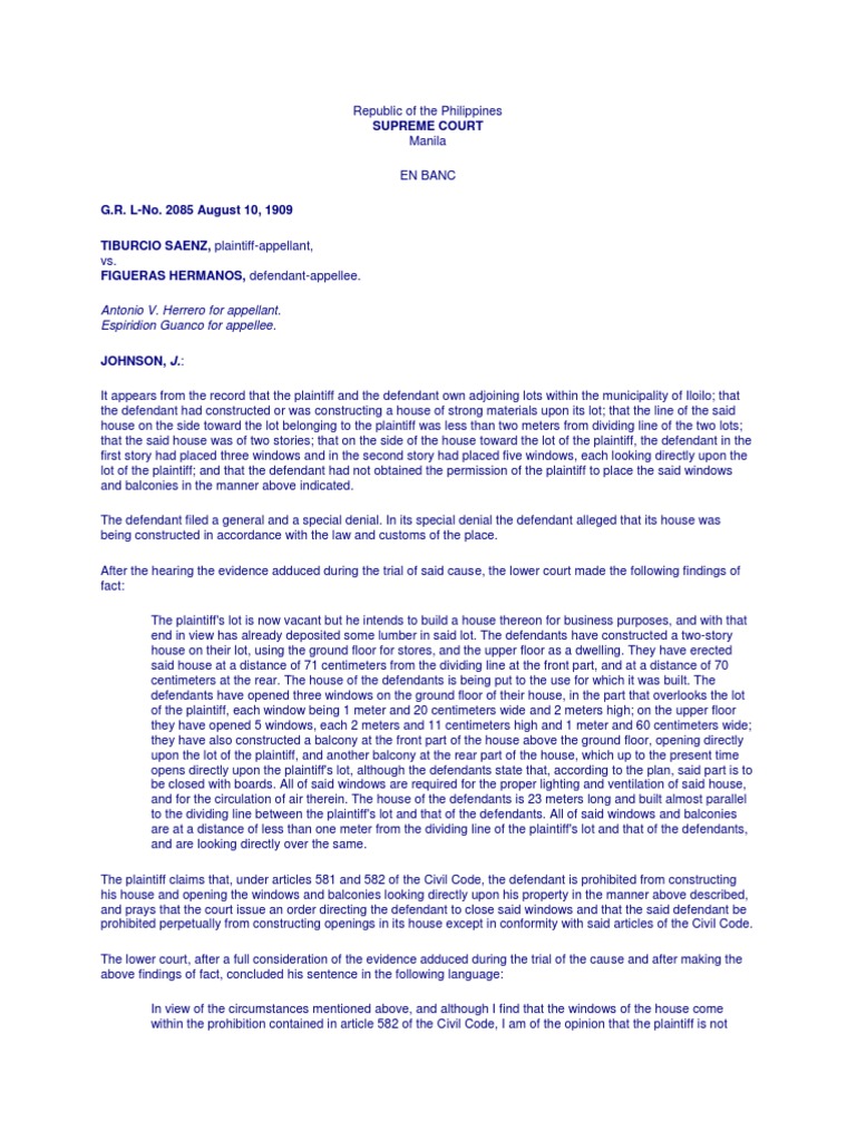 SAENZ V HERMANOS Light&view | PDF | Estoppel | Judgment (Law)