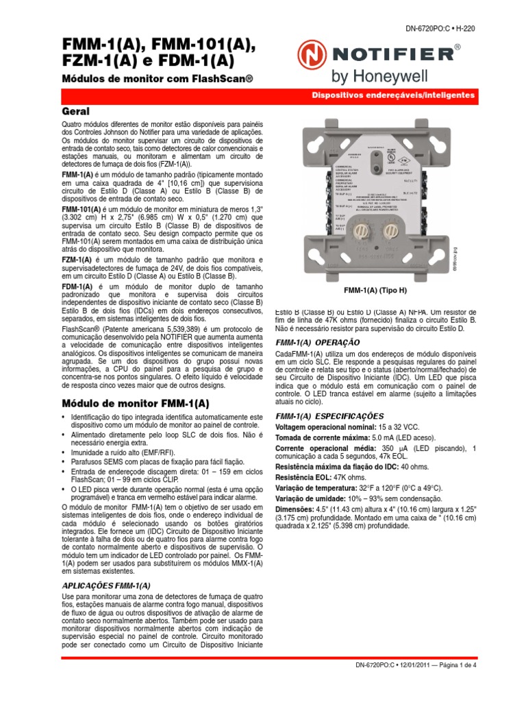 FMM 1 FZM 1 FDM 1 FMM 101 | PDF | Rede elétrica | Resistor