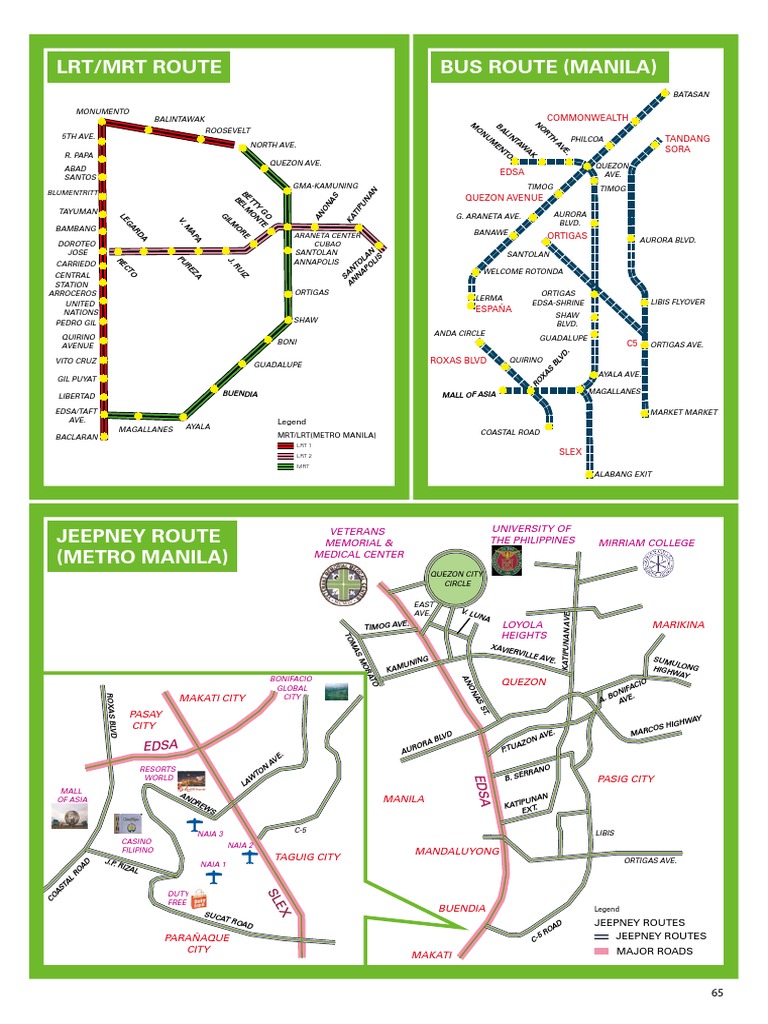 LRT MRT PDF | PDF | Metro Manila | Makati
