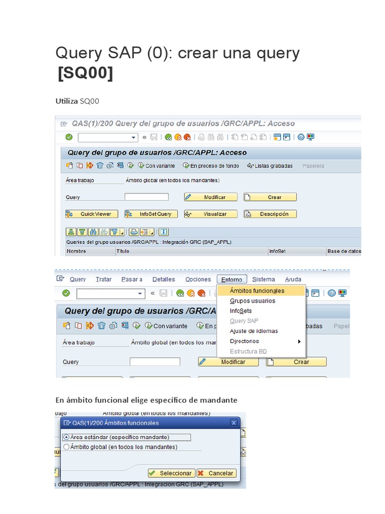 Query Sq00 Sq01 Sq02 Sq03 | PDF | Tabla (base de datos) | Información