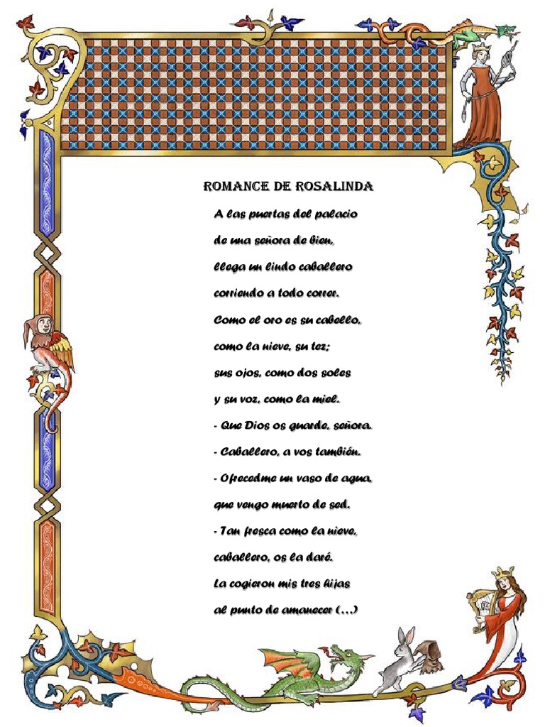 Romance de Rosalinda | PDF
