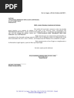 Modelo de Carta de Recibido | PDF