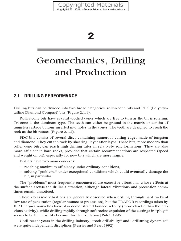 Drilling Geomechanics | PDF | Stress (Mechanics) | Fracture
