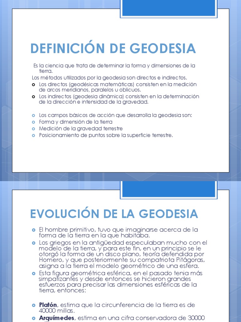 Geodesia I | PDF | Geodesia | Mapa