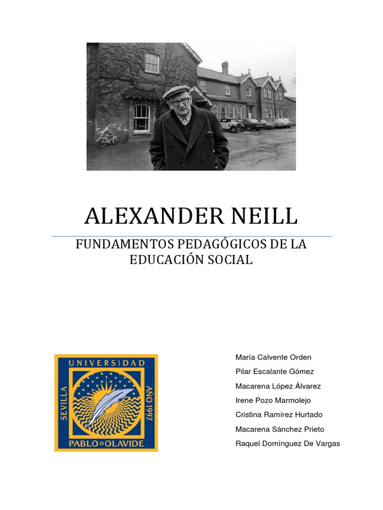 Alexander Neill | PDF | Maestros | Conceptos psicologicos