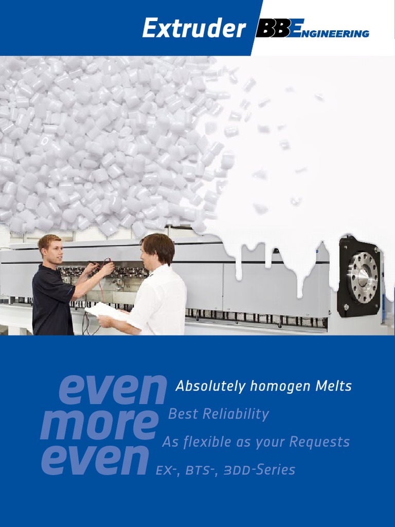 Brochure Extruder | PDF | Extrusion | Machines