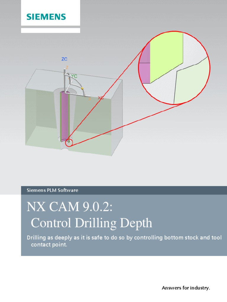Control Drilling Depth | PDF | Drilling | Machining