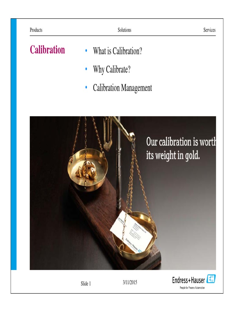CT554 Calibration Basics and Why | PDF | Uncertainty | Calibration