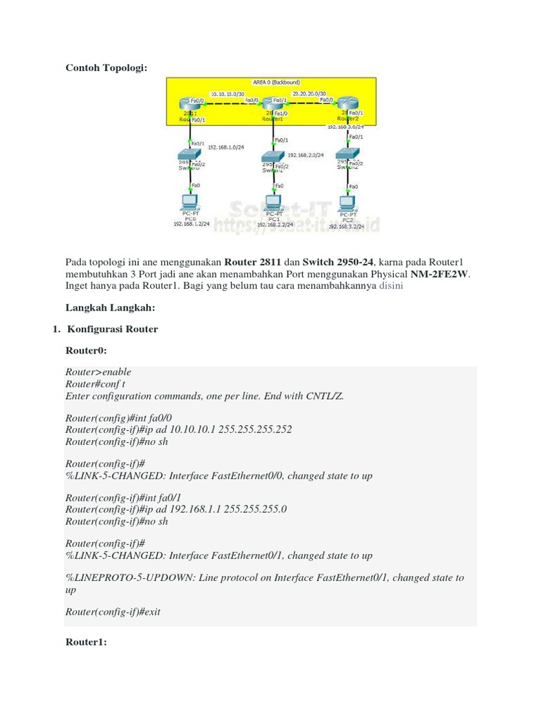 Contoh Topologi:: Disini | PDF | Telecommunications Infrastructure ...