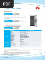 Huawei BoostLi ESM-48100B1 Datasheet (3U) A - (20190228) | PDF ...