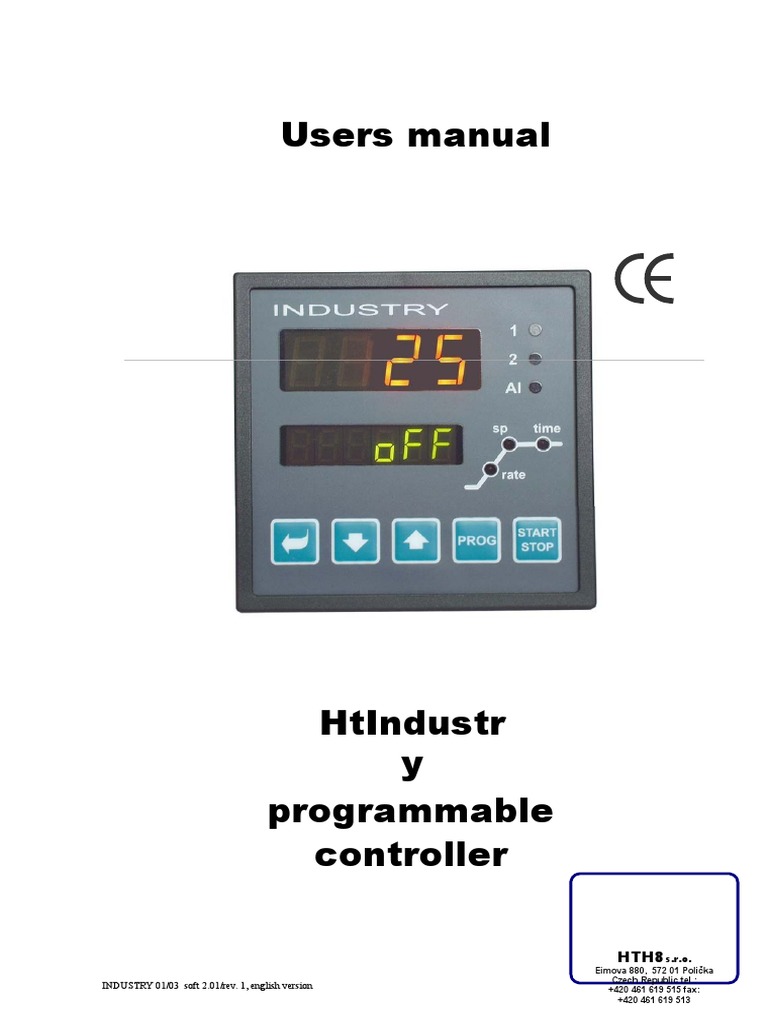 Users Manual: Eimova 880, 572 01 Polička Czech Republic Tel.: +420 461 619 515 Fax: +420 461 619 ...