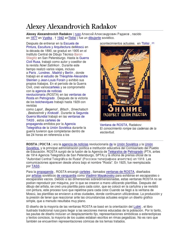 Alexey Alexandrovich Radakov | PDF | San Petersburgo | Unión Soviética