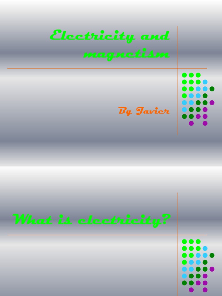Electricity and Magnetism | PDF | Technology & Engineering | Young Adult