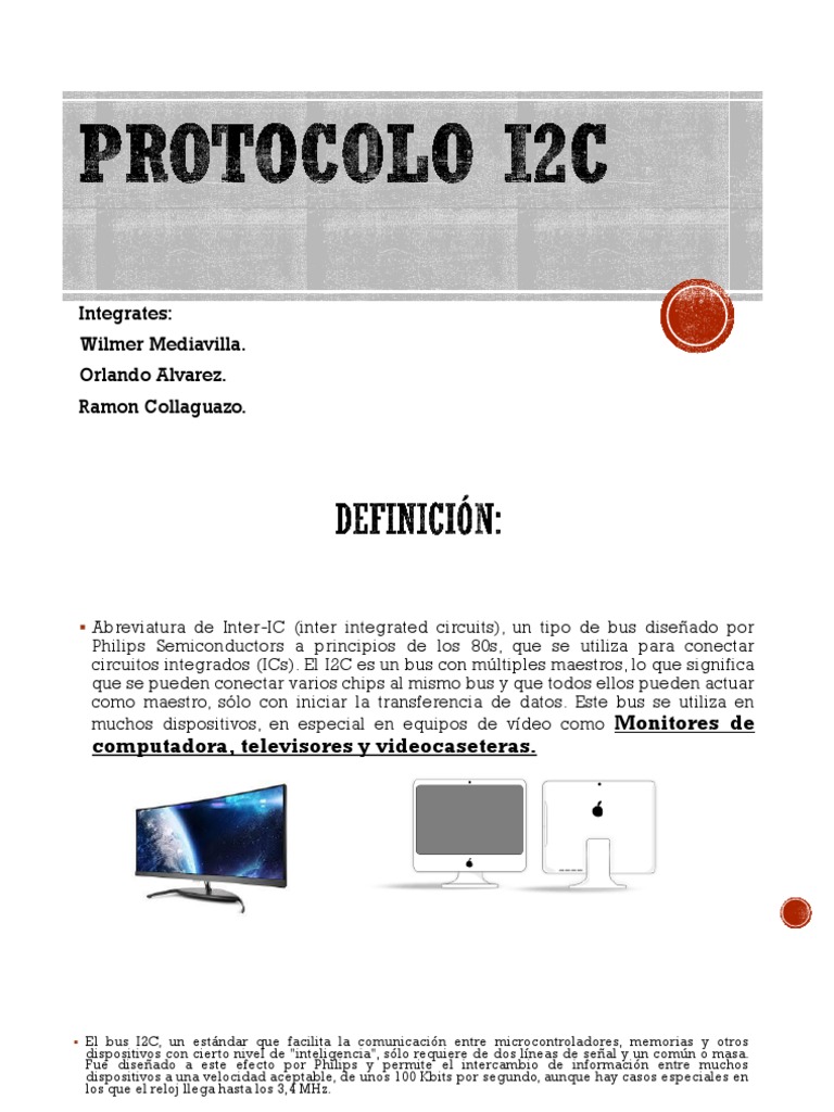 Protocolo I2c | PDF | Poco | Arquitectura de Computadores