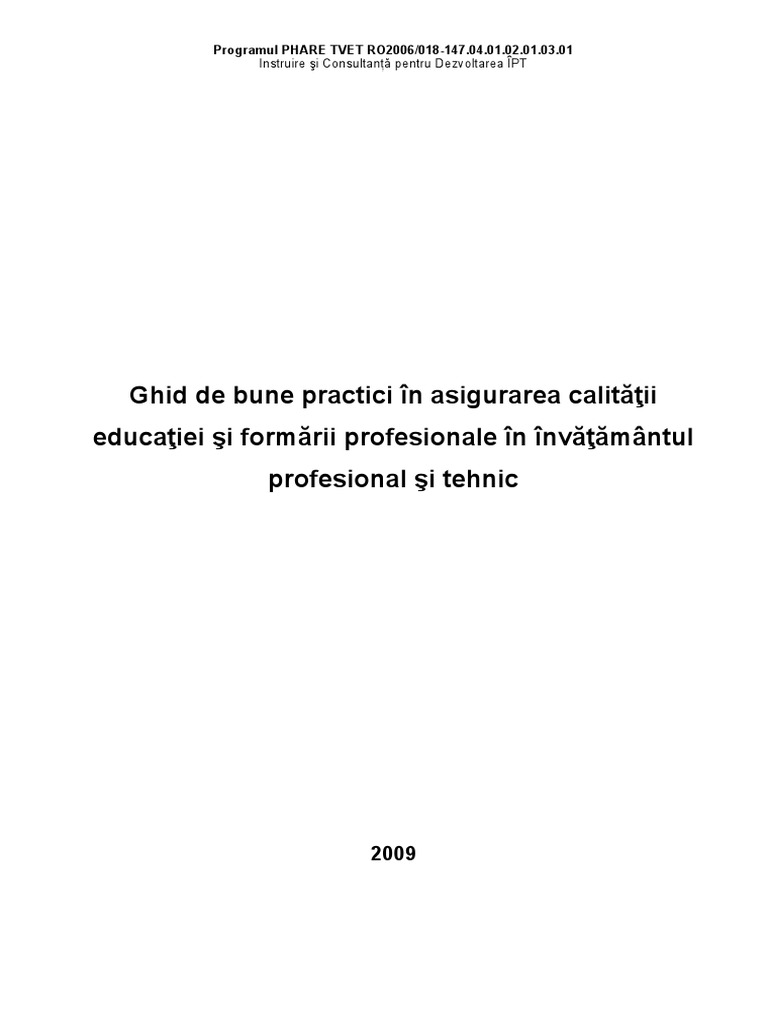 Ghid de Bune Practici Profesor Elev PDF | PDF