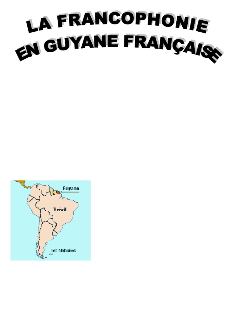 Guyane française : culture et climat | PDF