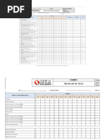 F-Bel-A15.1-005 Planilla de Control Aseo - Oficinas y Areas Comunes | PDF