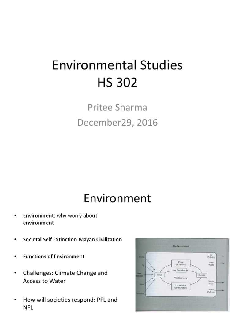 HS 302 Lecture Material For Students | PDF | Natural Environment ... HS 302 Lecture Material For Students | PDF | Natural Environment ...