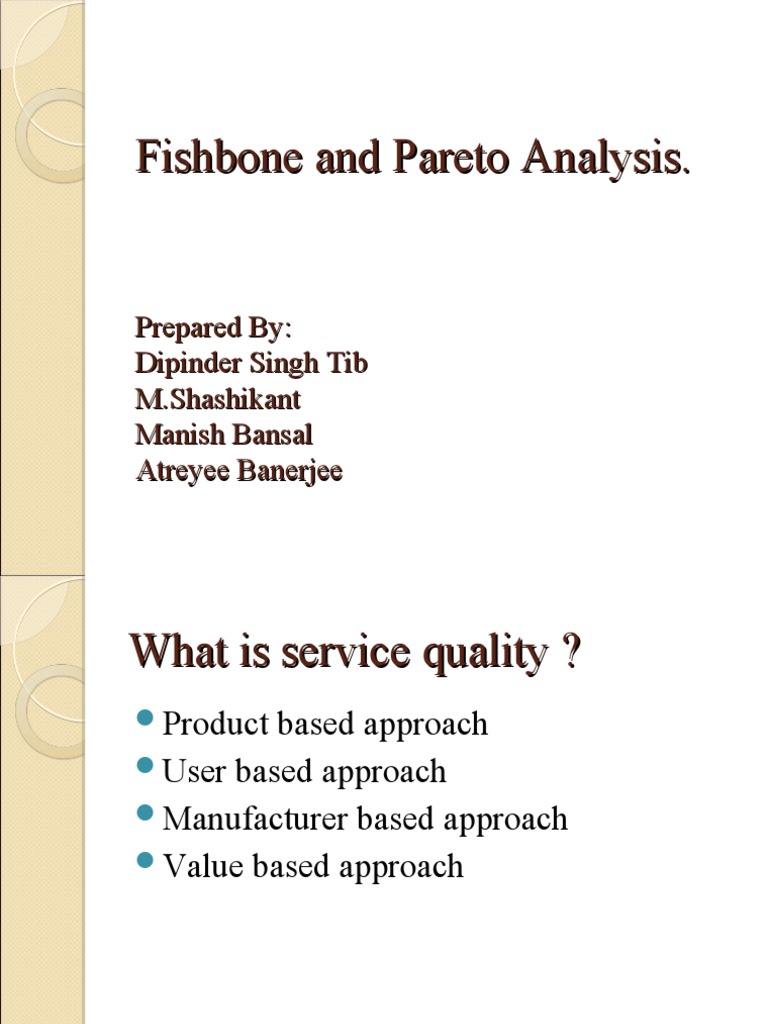 Fishbone and Pareto Analysis | PDF | Demand | Economies