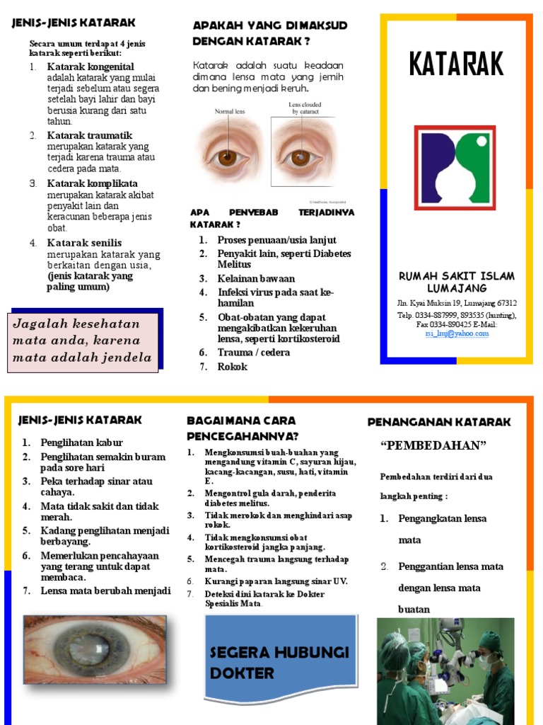 Leaflet Katarak | PDF