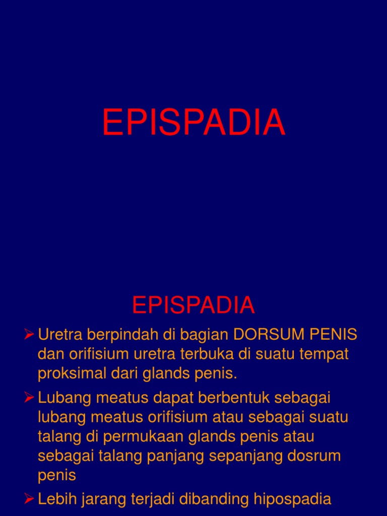 EPISPADIA | PDF