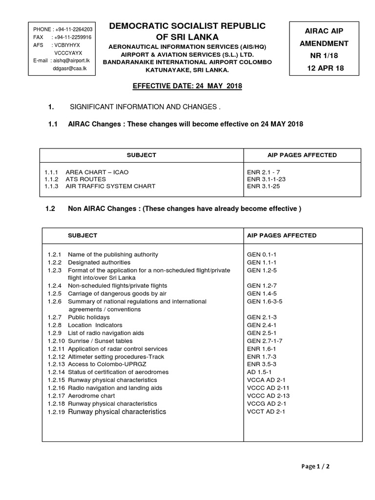 Aip Amdt - 01-18 | PDF | Unmanned Aerial Vehicle | Airport