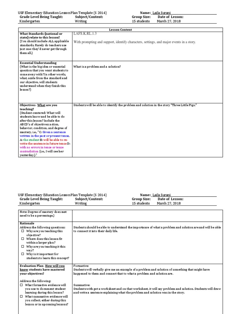 CT Lesson Plan 3 | PDF | Teaching Method | Lesson Plan